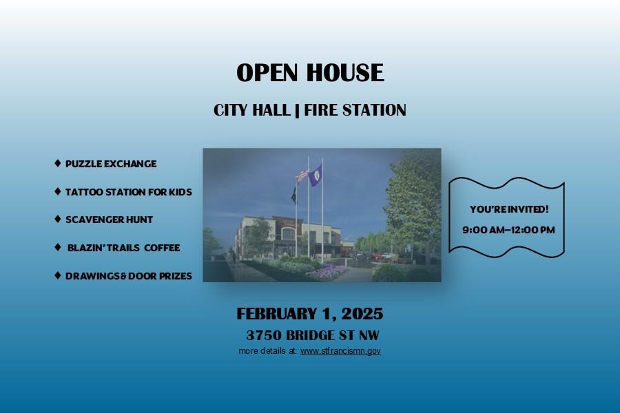 Open House | St. Francis Minnesota