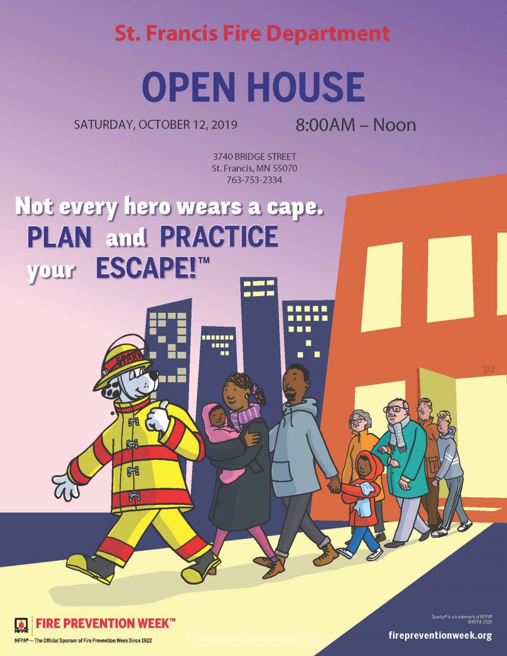 St. Francis Fire Department Open House & French Toast Breakfast | St ...