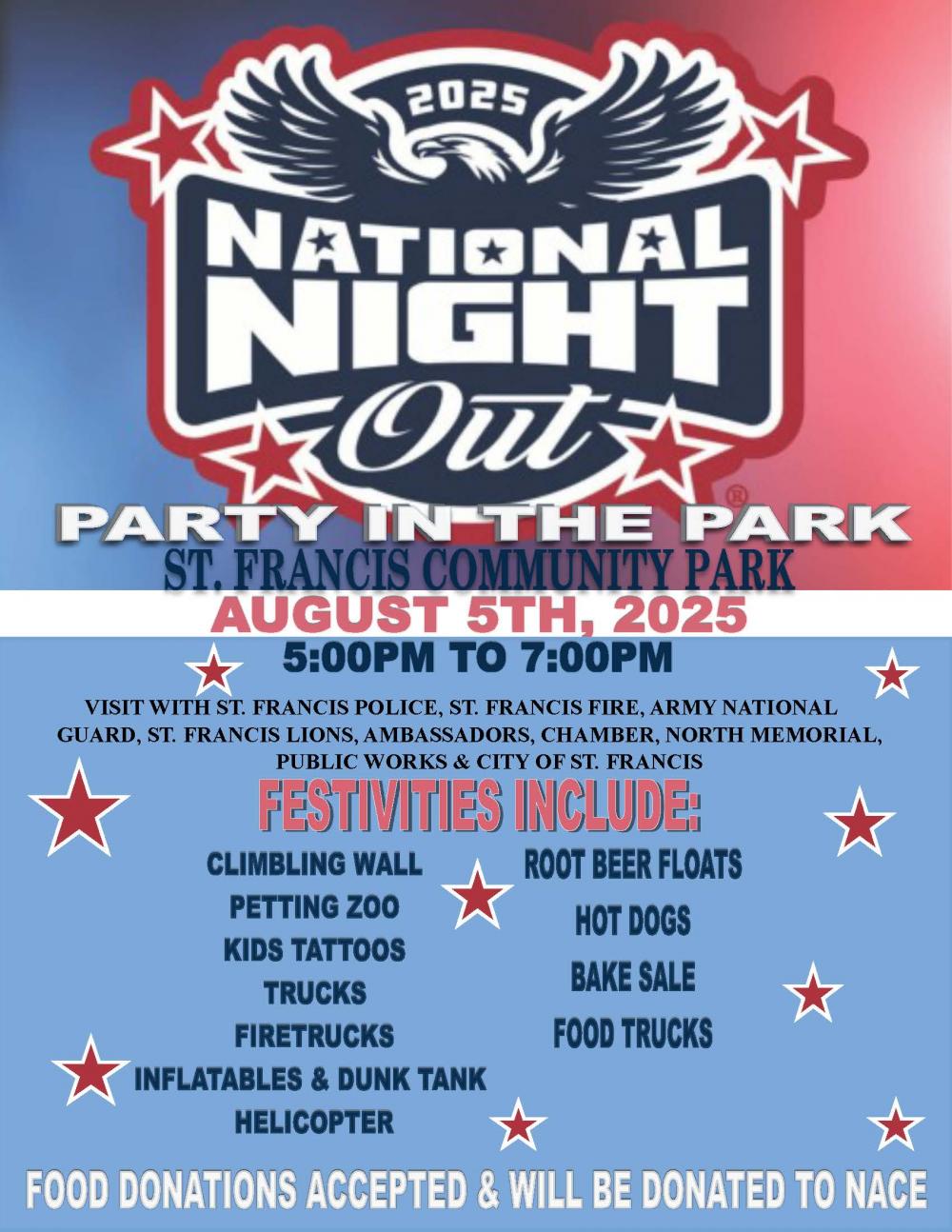 National Night Out | St. Francis Minnesota